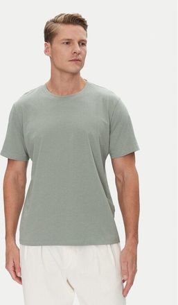 Selected T-Shirt Aspen 16087842 Grün Regular Fit