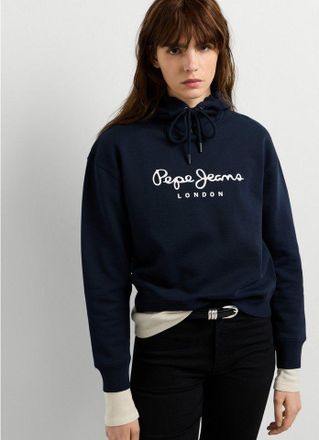 Pepe Jeans London Hoodie BADDY HOODIE aus einem Baumwoll-Mix, Logoschriftzug