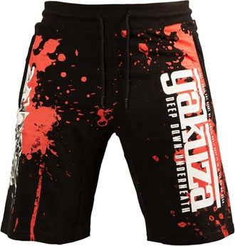 Yakuza Short de sport Deep Down pour homme, Noir, S