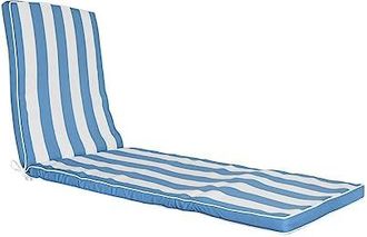 DKD Home Decor Kissen, Farbe: Weiß und Blau, Standard