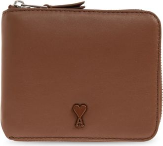 Ami unisex, Accessoires, Brun, Taille: ONE Size De Coeur Compact Wallet