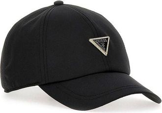 Guess AW5396 Logo-Embellished Baseball Cap - Black