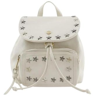 Jimmy Choo London Pre-owned Skye Calf Backpack - - Pre-owned - Damen - Beige - ONE SIZE