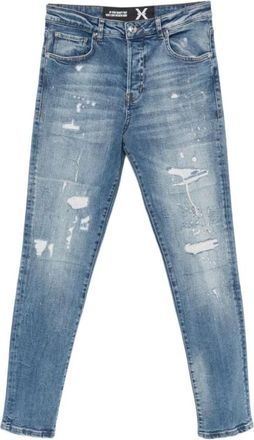 John Richmond Homme, Jeans, Bleu, Taille: W30 Jeans slim