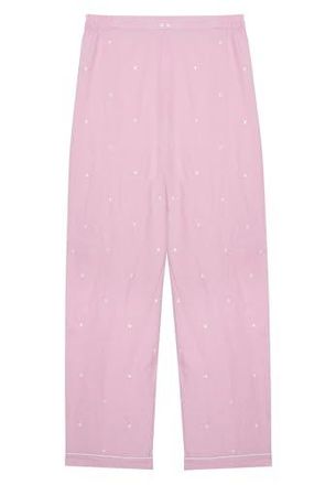 Yamamay Pantalon long de pyjama pour femme, rose, S