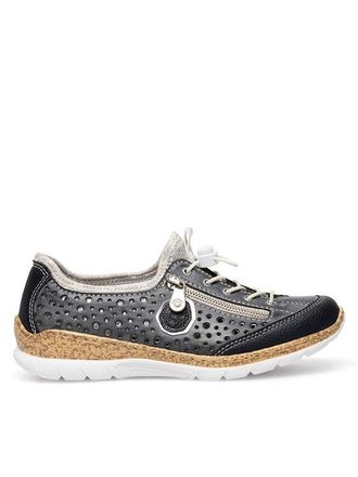 Rieker Halbschuhe N42P6-14 Dunkelblau