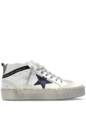 Golden Goose Mid Star High-Top-Sneakers - Wei&szlig;