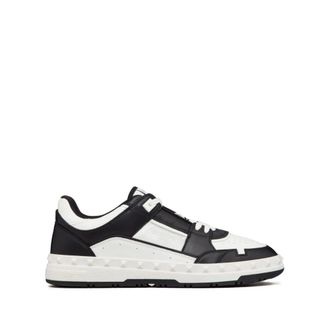 Valentino Garavani Homme, Chaussures, Noir, Taille: 42 EU Freedots Low-Top Baskets