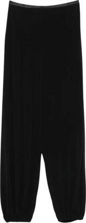 Emporio Armani Femme, Pantalons, Noir, Taille: 42 FR Tapered Pantalons