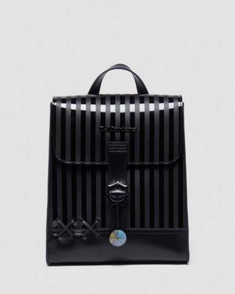 Dr. Martens Wednesday Leder Mini Rucksack in Schwarz