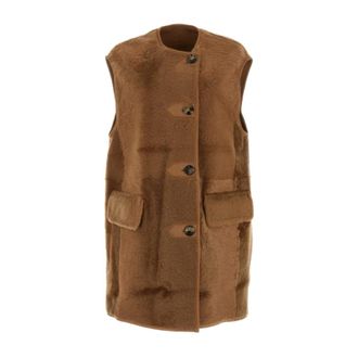 Max Mara Cappotto Effige - - Jackets - Damen - Braun - 3XS