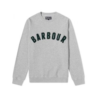 Barbour Vintage Logo Crew Sweatshirt - - Sweatshirts & Hoodies - Herren - Grau - XL