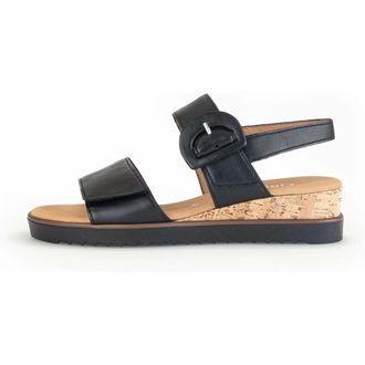 Gabor Riemchensandale - - Shoes - Damen - Schwarzk - 37 1/2 EU