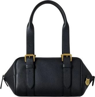 Mulberry Femme, Sacs, Noir, Taille: ONE Size Sac bandouli&egrave;re en cuir