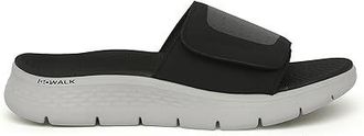 Skechers Sandales Go Walk Flex pour homme - Sandales de sport, Noir, 9 UK (10 US)