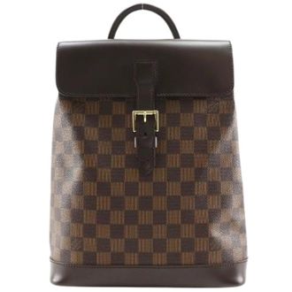 Louis Vuitton Pre-owned Soho Damier Canvas Rucksack - - Pre-owned - Damen - Braun - ONE SIZE