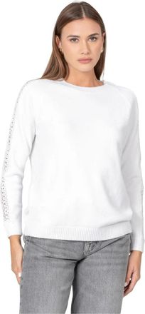Kocca Femme, Pulls, Blanc, Taille: 42 FR Eufrasiax L/S Sweater