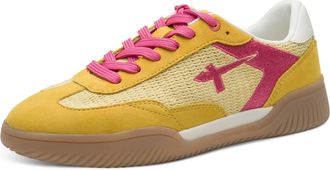 Tamaris Damen Sneaker Low gelb (Yellow Comb), 41