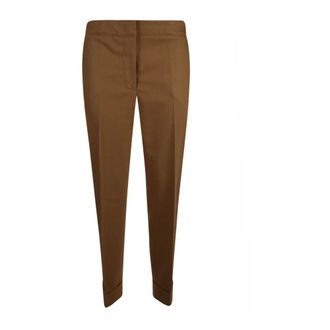 Pantaloni Torino Femme, Pantalons, Brun, Taille: 40 FR Pantalon Andrea