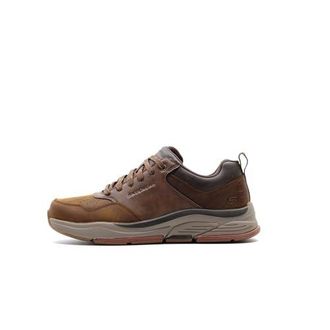 Skechers Homme 66204-CDB_47,5 Sneakers Basses, Brown, 47.5 EU