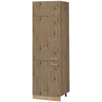 Vicco K&uuml;hlumbauschrank R-Line, Artisan-Eiche, 60 cm