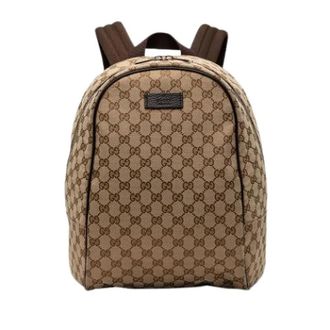 Gucci Pre-owned Canvas Backpack - - Pre-owned - Damen - Beige - ONE SIZE