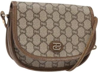 Gucci Pre-owned Cuir sacs-gucci - Femme - Pre-owned - Beige - Taille: ONE Size