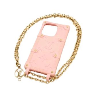 Louis Vuitton Pre-owned iPhone 14 Pro Case Crossbody - - Pre-owned - Damen - Rosa - ONE SIZE