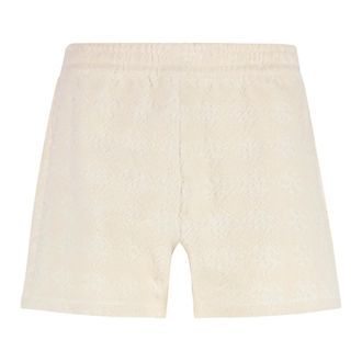Tory Burch Terry Jacquard Logo Short - - Shorts - Damen - Beige - M