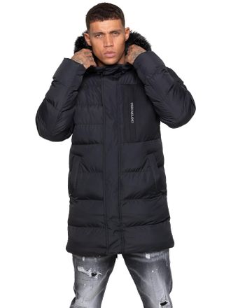 Enzo Jeans Milano | Herren Longline Pufferjacke