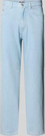 Review Jeans mit 5-Pocket-Design