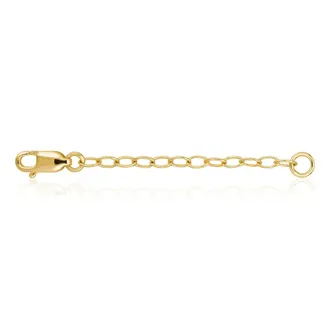 Sif Jakobs Jewellery Femme, Accessoires, Jaune, Taille: ONE Size Cha&icirc;ne dExtension Plaqu&eacute;e Or