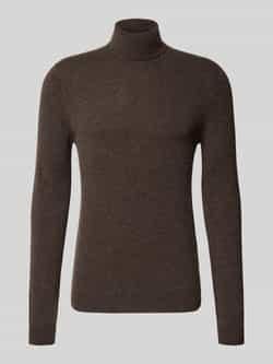 Mc Neal Regular Fit Rollkragenpullover aus Woll-Mix mit Kaschmir-Anteil