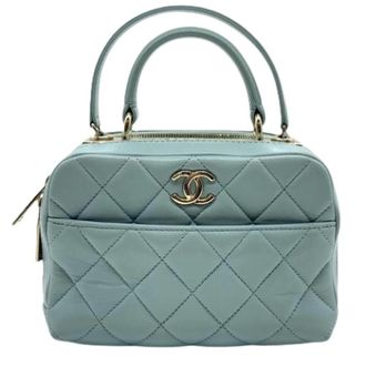 Chanel Sac &agrave; main Vintage Pre-owned - Femme - Pre-owned - Bleu - Taille: ONE Size