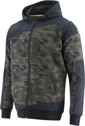 CAT Caterpillar CAT Workwear Herren Kapuzenpullover, durchgehender Rei&szlig;verschluss