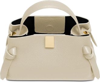 Yuzefi Womens Mini Gyoza Bag Ivory Handbags Hand