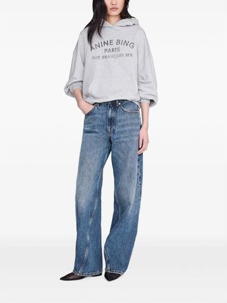 Anine Bing Harvey Hoodie - Grey