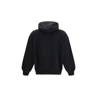 Balenciaga Mens Black Cotton Sweatshirt Clothing