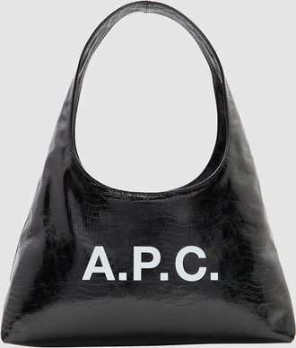 A.P.C. Sac Baby Ninon Shoulder Noir