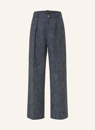HUGO BOSS Boucl&eacute;-Hose Tanjura blau