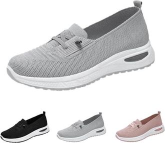 Generic Chaussures orthop&eacute;diques pour femme, chaussures d&eacute;t&eacute; respirantes antid&eacute;rapantes &agrave; semelle souple avec semelle creuse, confortable, antid&eacute;rapante, l&eacute;g&egrave;