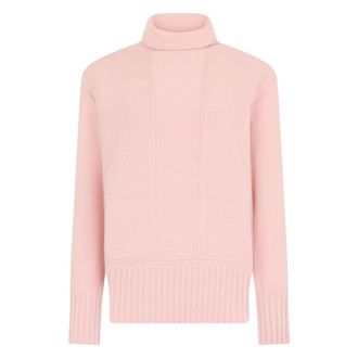 Malo Pullover mit Rollkragen - - Knitwear - Damen - Rosa - M