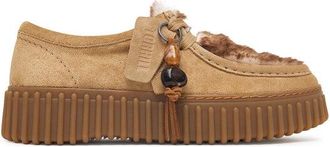 Clarks Halbschuhe Torhill Bee 26327766 Beige