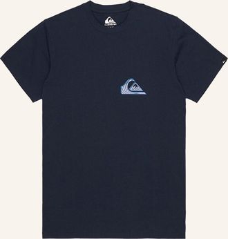 Quiksilver T-Shirt Window Pane blau
