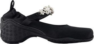 Simone Rocha Femme, Chaussures, Noir, Taille: 40 EU Ballet Turbo Baskets