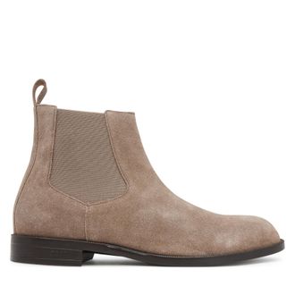 HUGO BOSS Klassische Stiefeletten BOSS Tayil 50548229 Beige