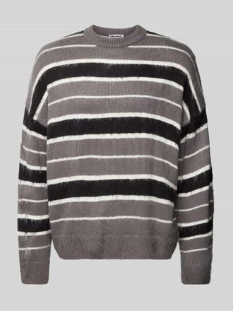 Review Strickpullover mit Rundhalsausschnitt