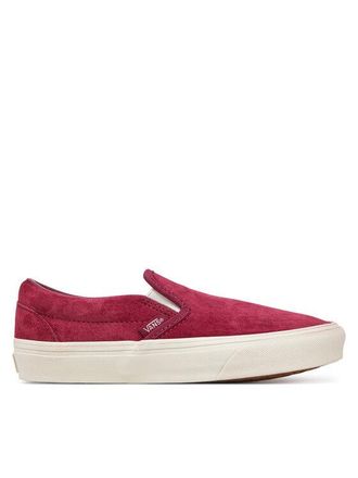 Vans Sneakers aus Stoff Classic Slip-On VN000D6YZCF1 Dunkelrot
