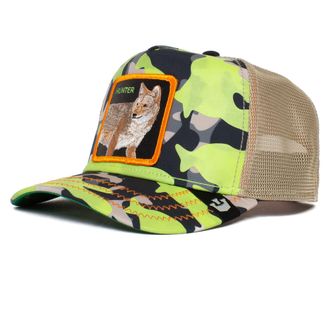 Goorin Brothers Unisex-Erwachsene The Farm Kablamo Camo Collection Adjustable Trucker Hat Baseballkappe, Lime (EL Sorro Dorado), Einheitsgröße