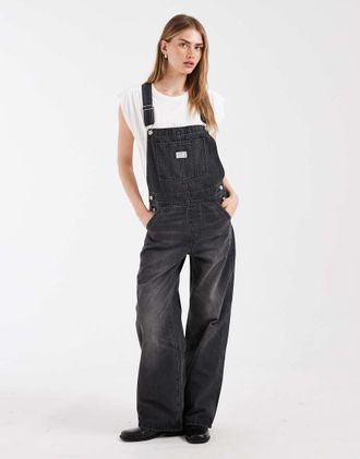 Levi's Salopette en jean - Noir